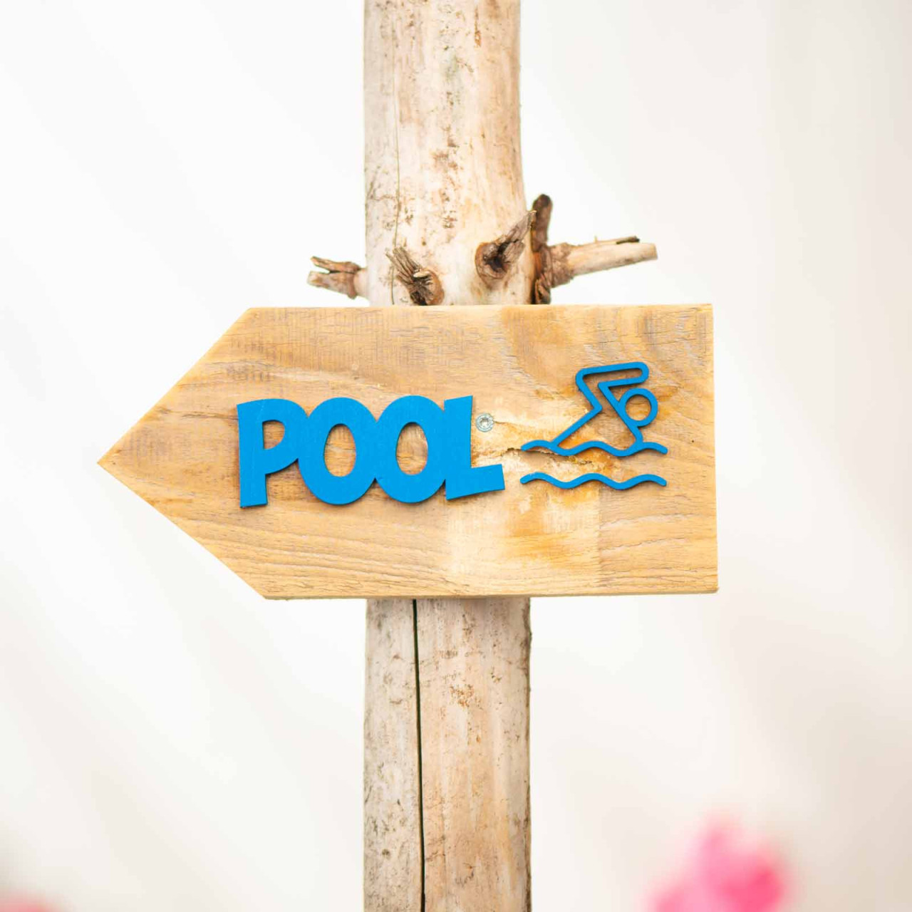 Designer Wegweiser aus Holz personalisierbar | Blimmel Blammel