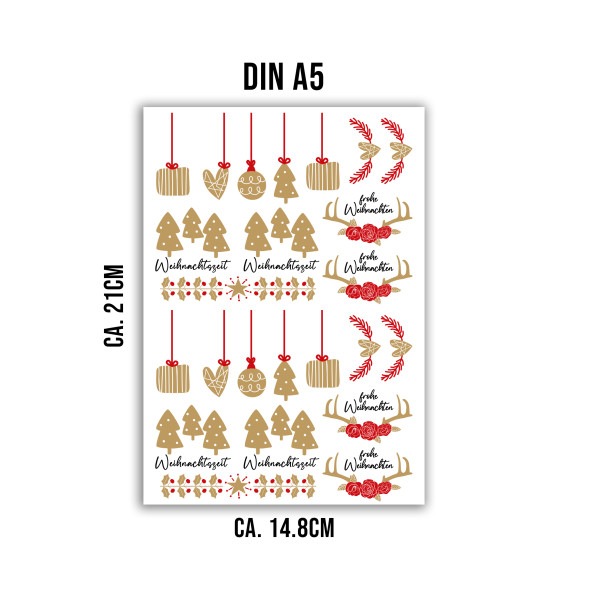 Rubon Sticker - Motiv Weihnachten