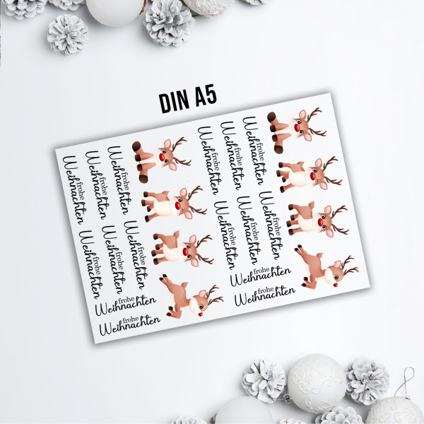 Rubon Sticker - Motiv Rentiere