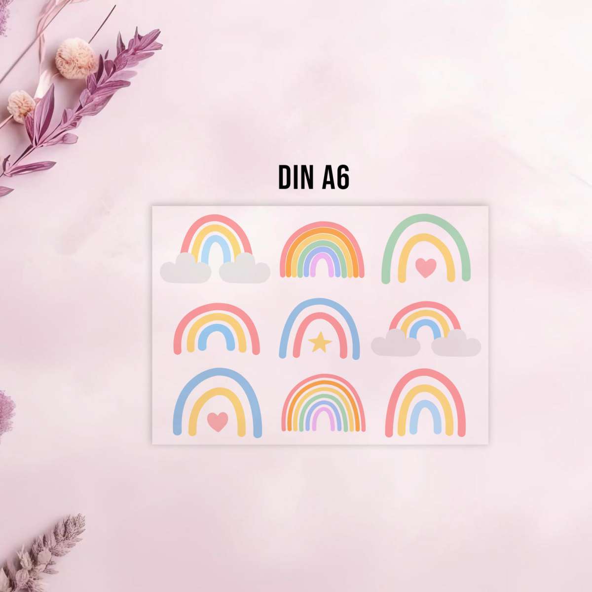 ☀️ Rub-On Sticker | Selbst designen und große Auswahl an Motiven