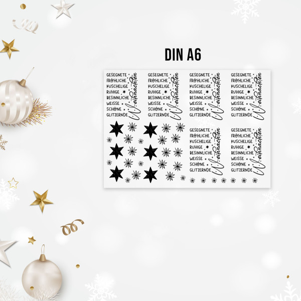 Rubon Sticker - Motiv Weihnachtsmotive 03